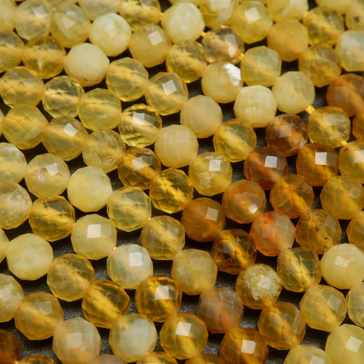 Yellow Opal Beads for Sale at Tejas Beads