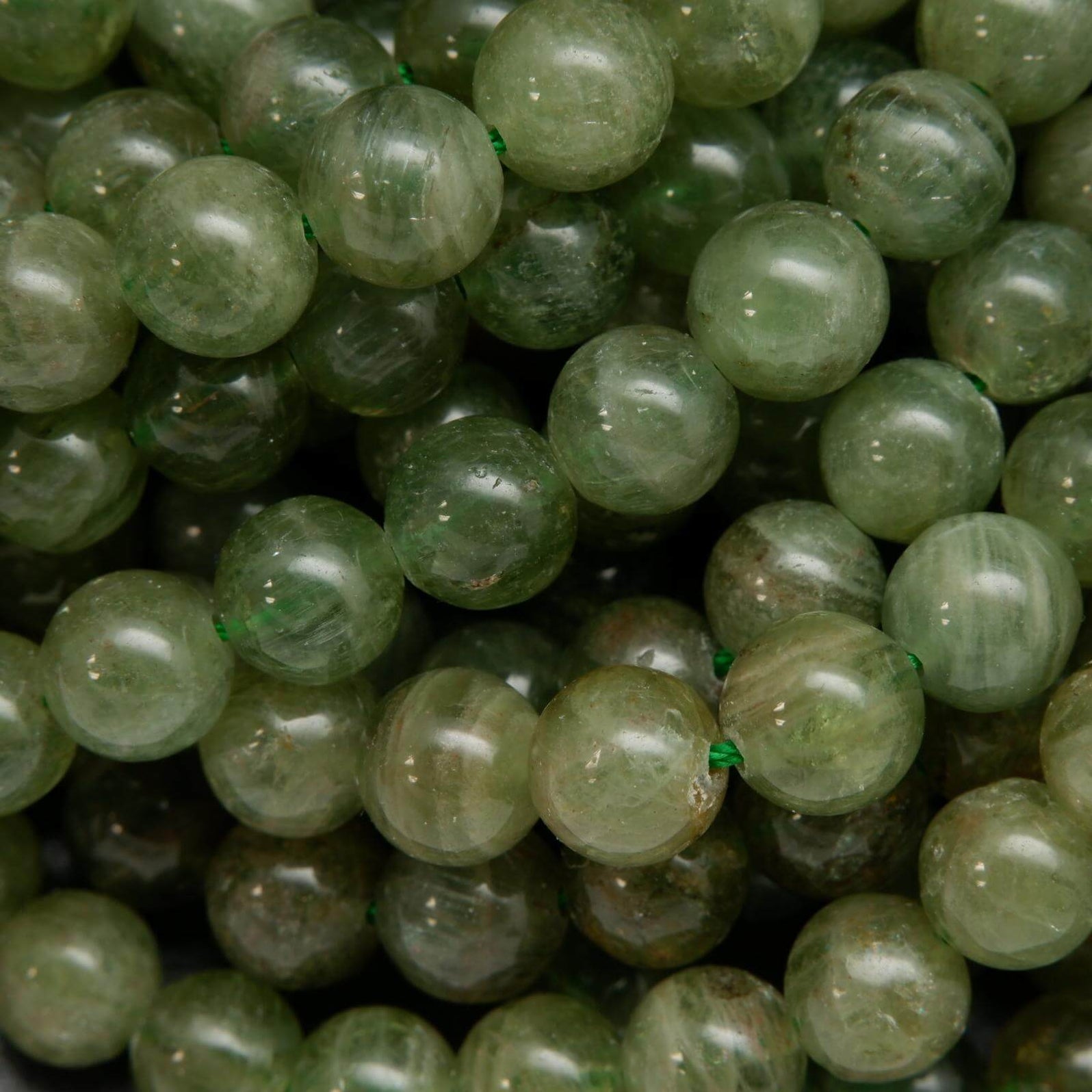 Green Apatite Beads | Authentic Gemstone Beads | Free Shipping– Tejas Beads
