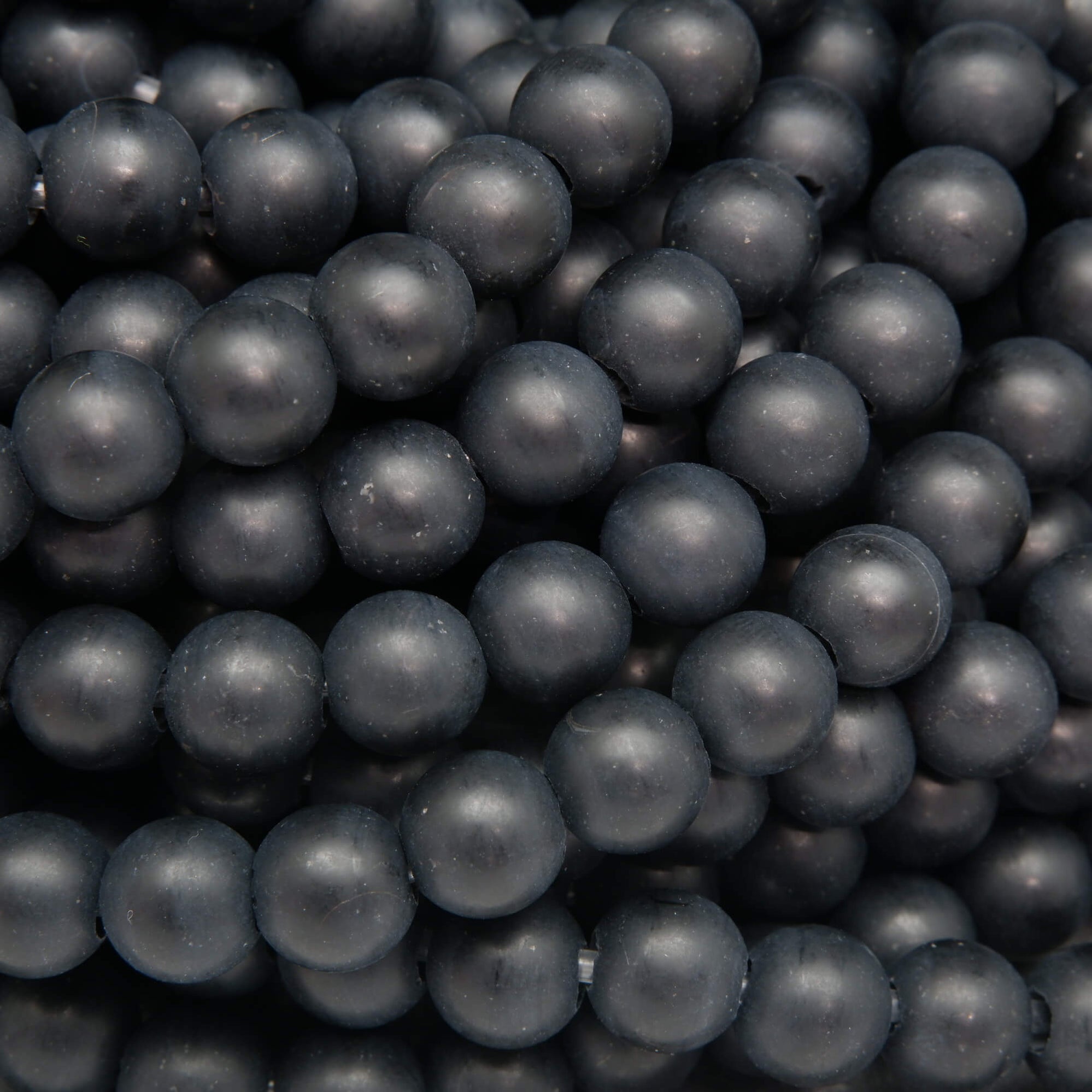 Black Gemstone Beads For Jewelry Making | Tejas Beads