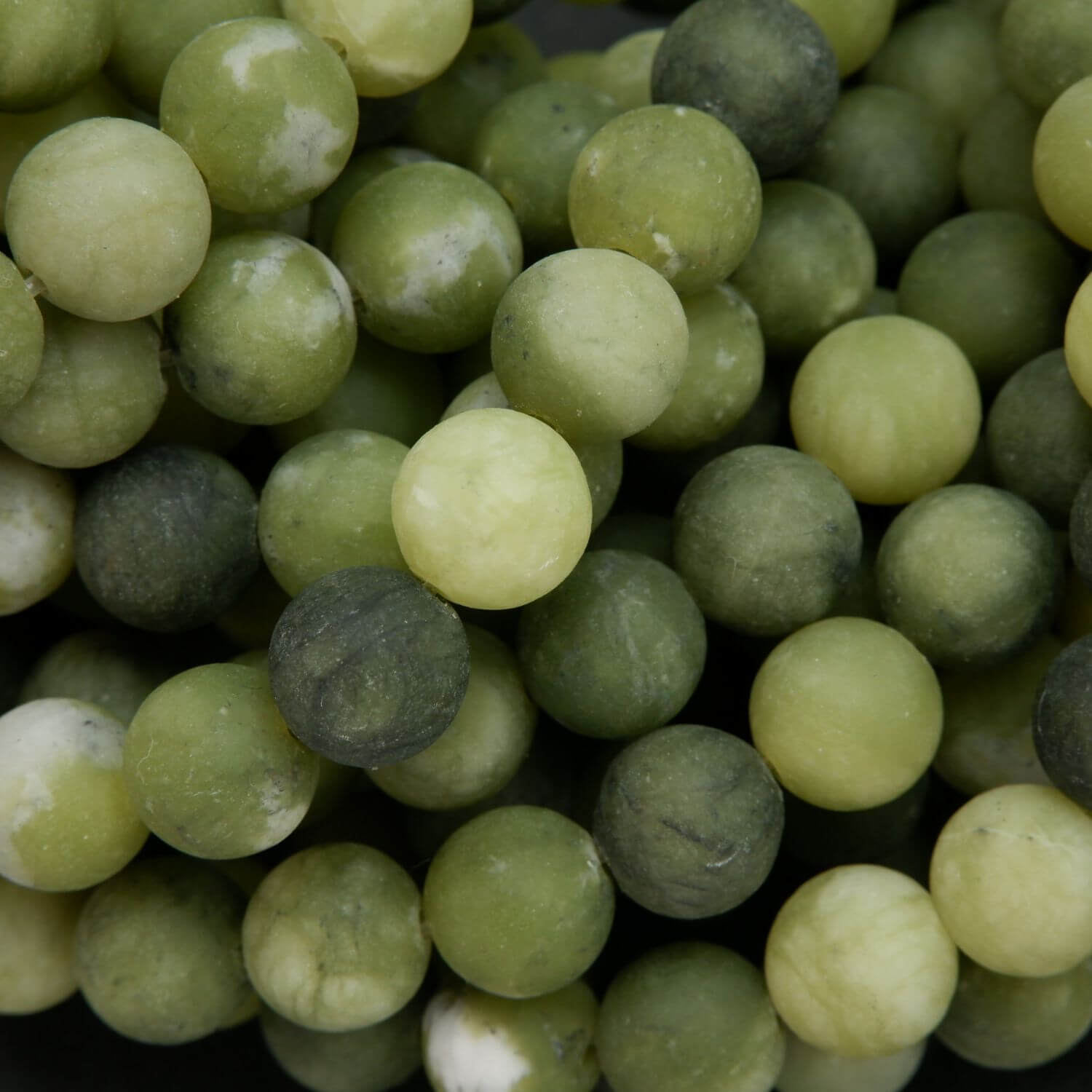 Jade Beads for Sale | Canadian Jade Beads | Yellow and Brown Jade Beads ...