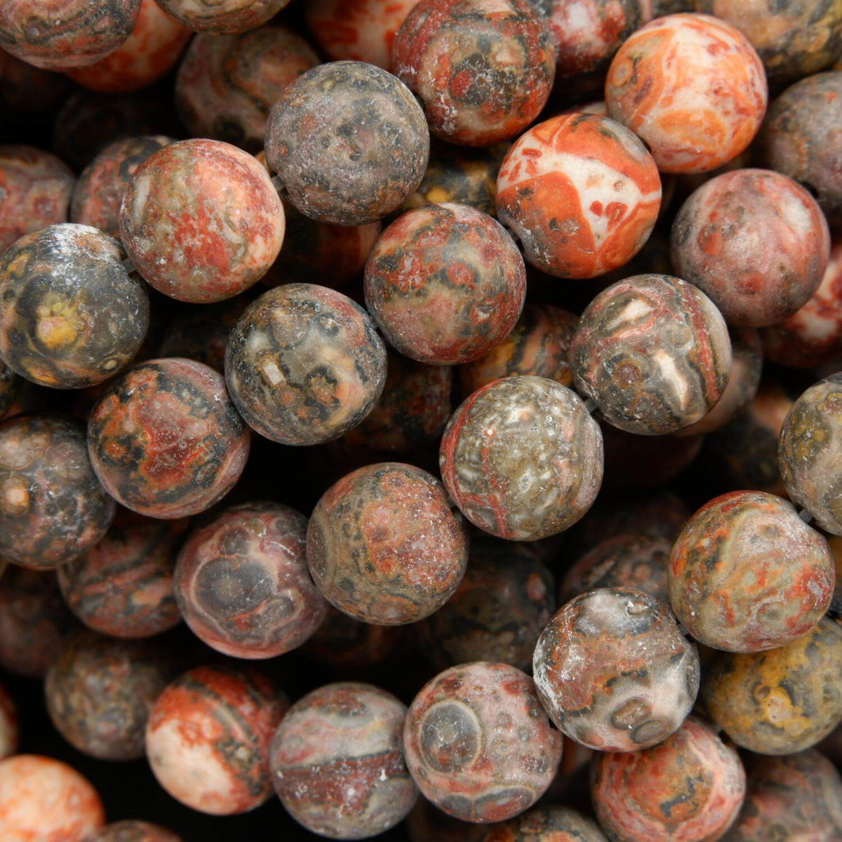 Leopard Skin Jasper Beads | Natural Stone Beads | Free Shipping– Tejas ...