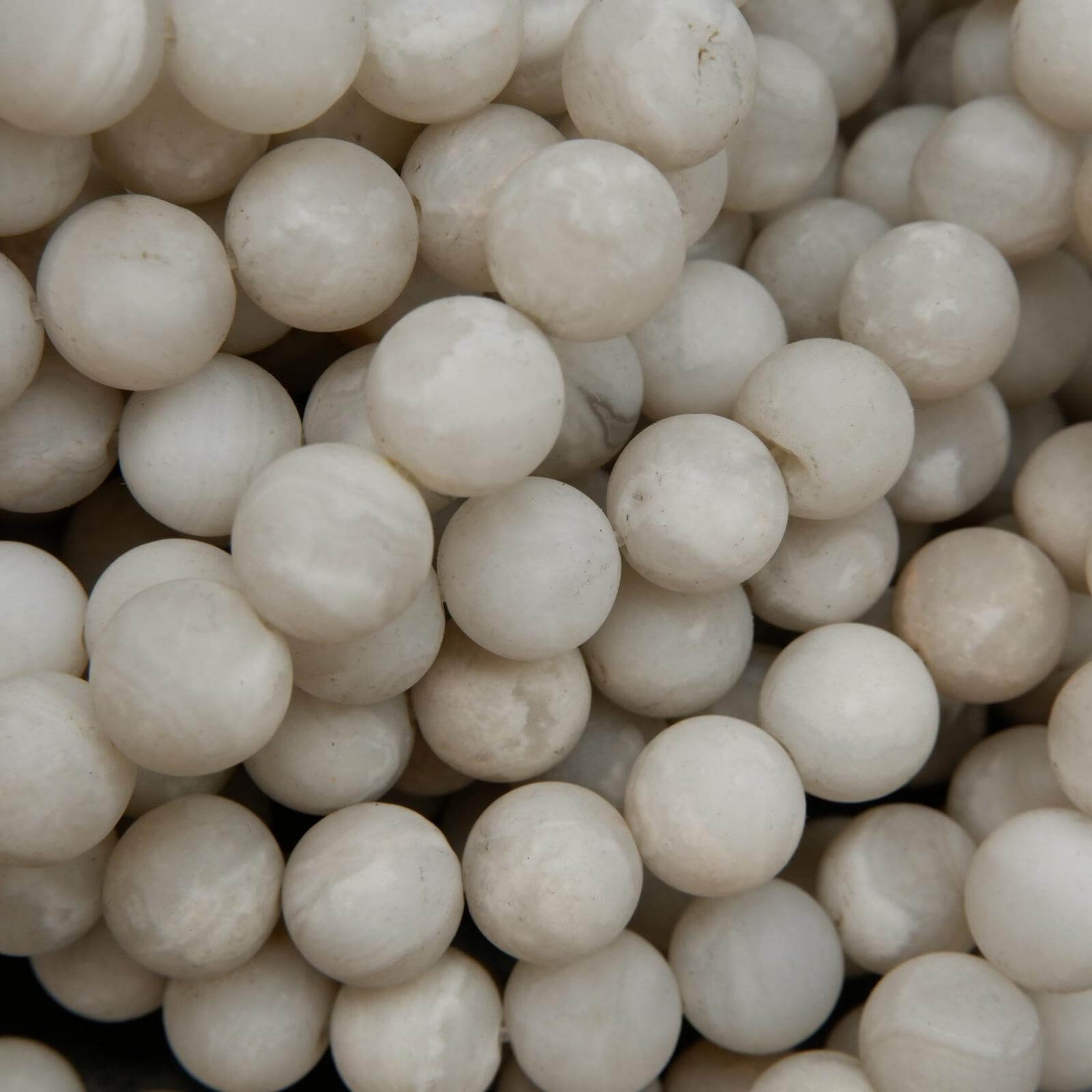 White Beads For Jewelry Making | Tejas Beads