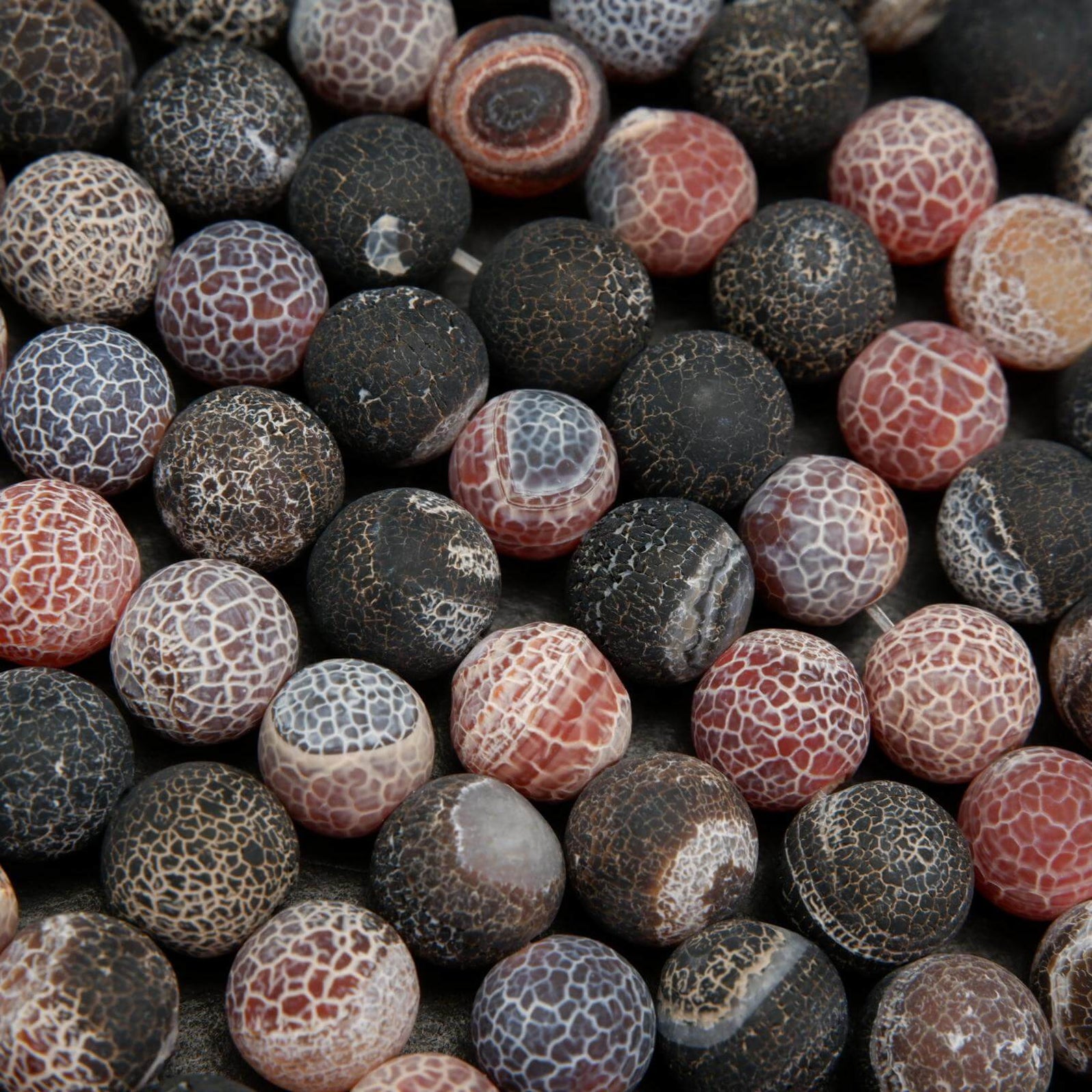 Red Gemstone Beads For Jewelry Making– Tejas Beads