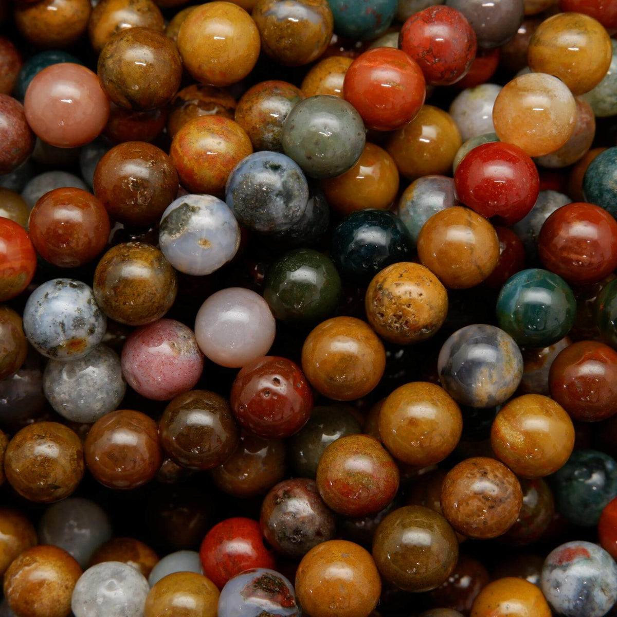 Natural Jasper Gemstones | Jasper Beads For Sale | Tejas Beads