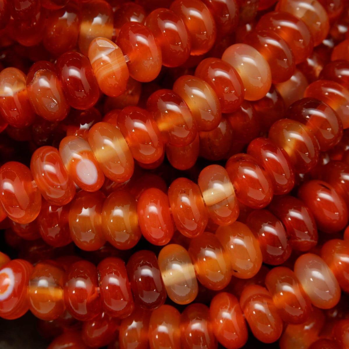 Red Gemstone Beads For Jewelry Making– Tejas Beads