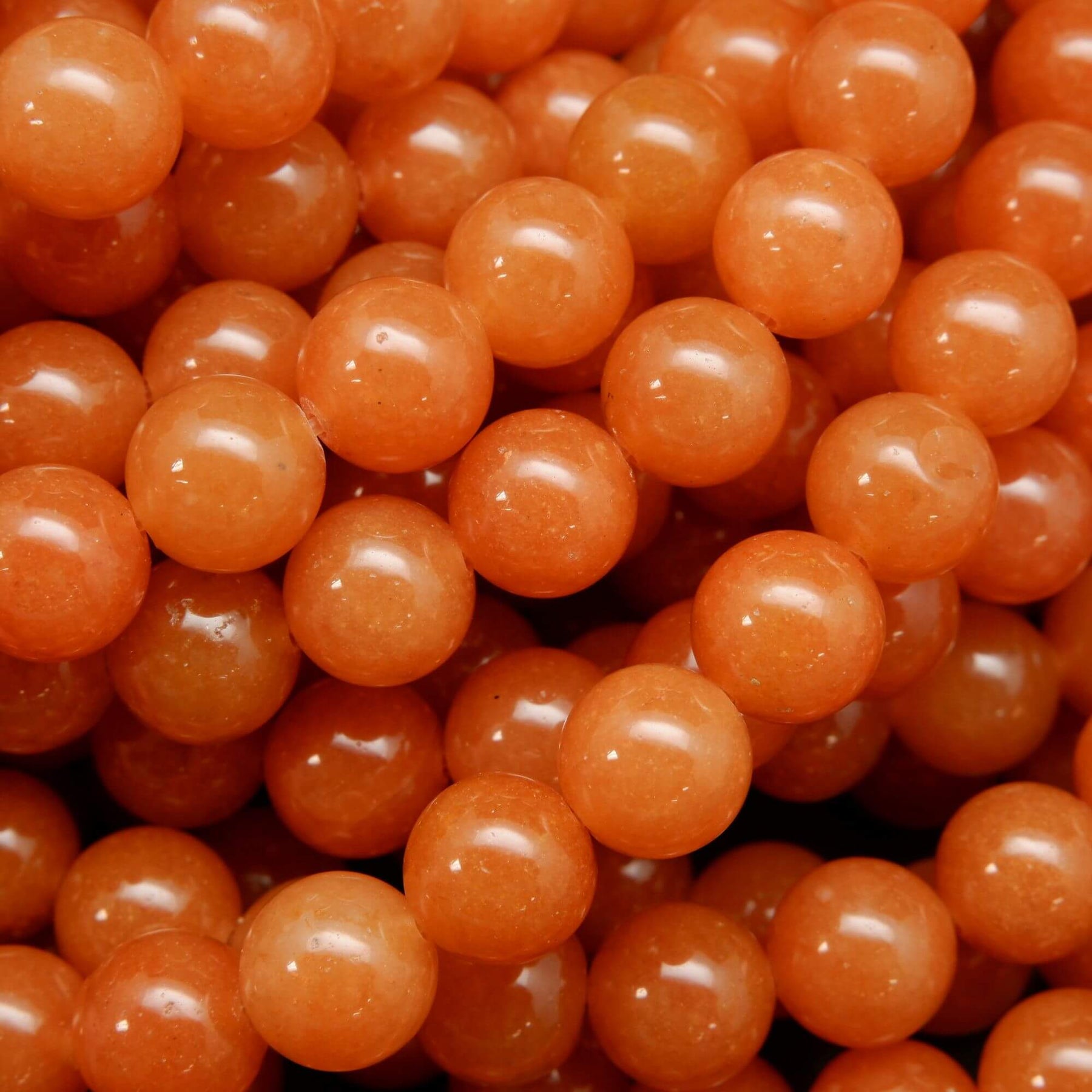 Orange Beads For Jewelry Making | Tejas Beads