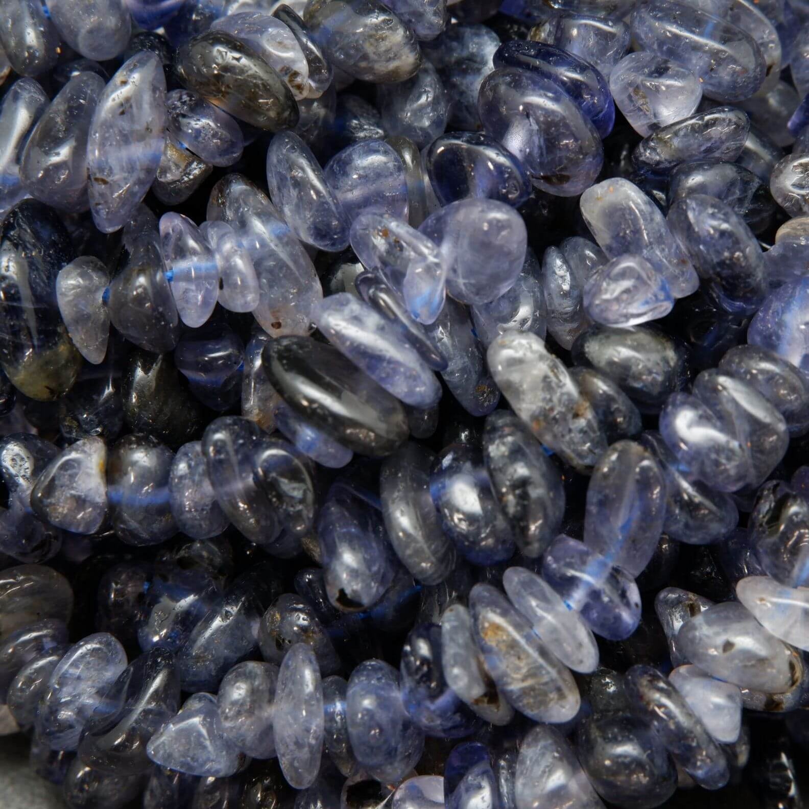 Gorgeous Iolite Beads | Natural Gemstone Beads– Tejas Beads