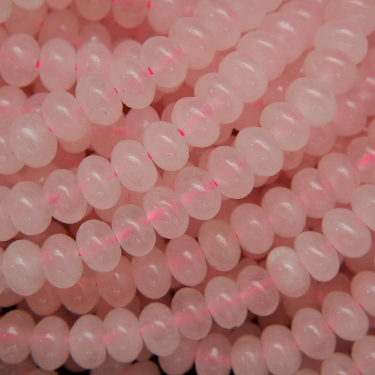 Rose Quartz Beads - Pink Gemstone Beads for Jewelry Making– Tejas Beads