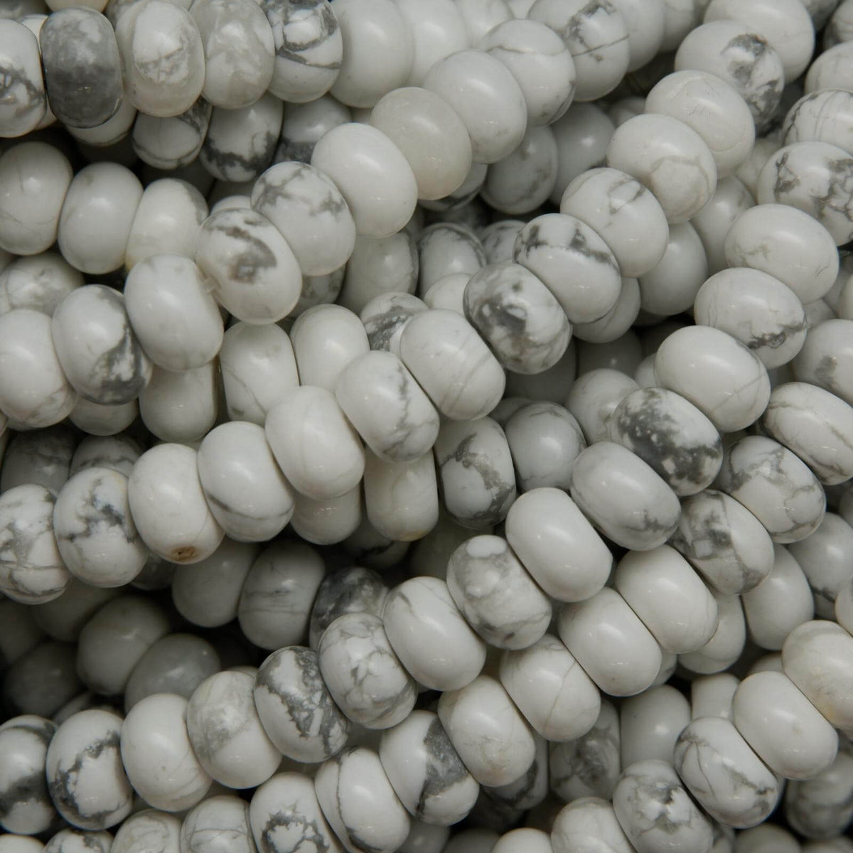 White Howlite Beads | Natural Gemstone Beads– Tejas Beads