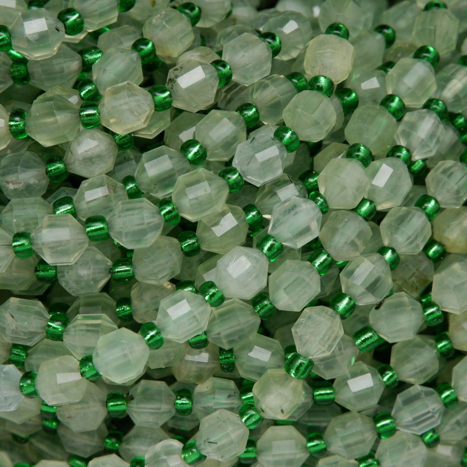 Prism Shape Beads | Natural Gemstone Beads | Tejas Beads