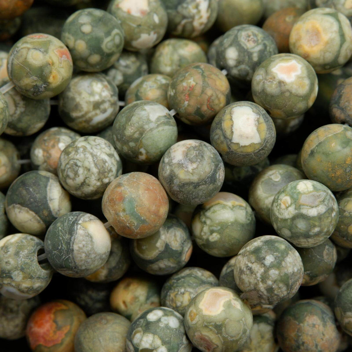 Round Gemstone Beads | Natural Stone Beads | Free Shipping– Tejas Beads