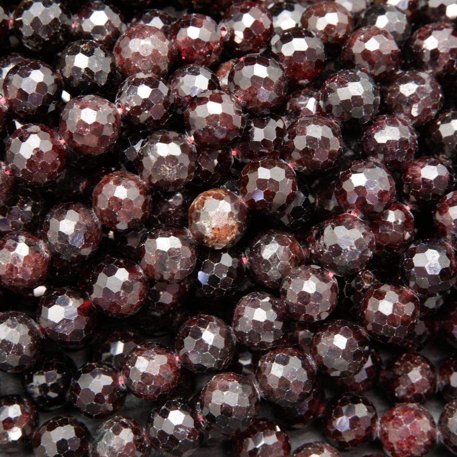 Red Gemstone Beads For Jewelry Making– Tejas Beads