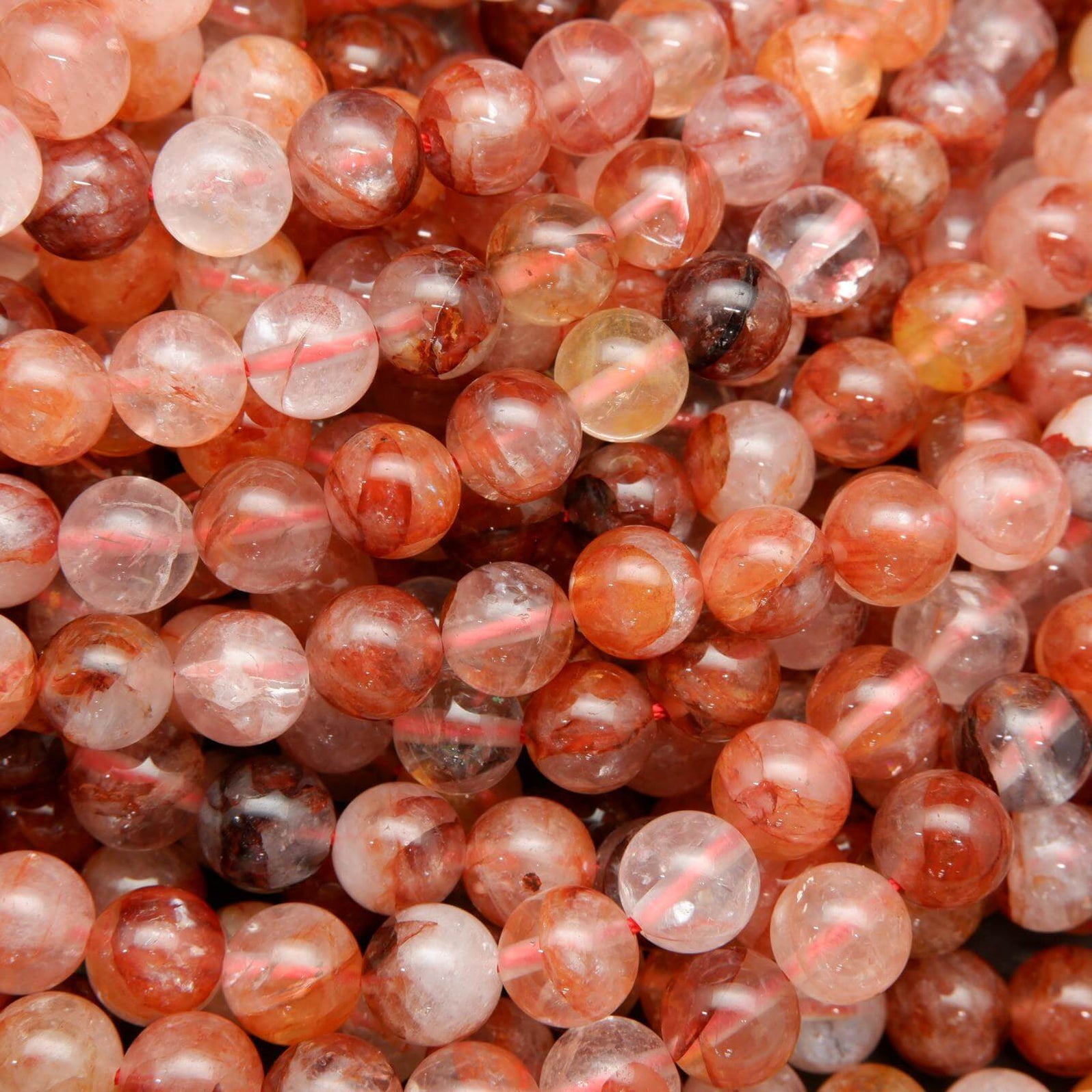 Red Gemstone Beads For Jewelry Making– Tejas Beads