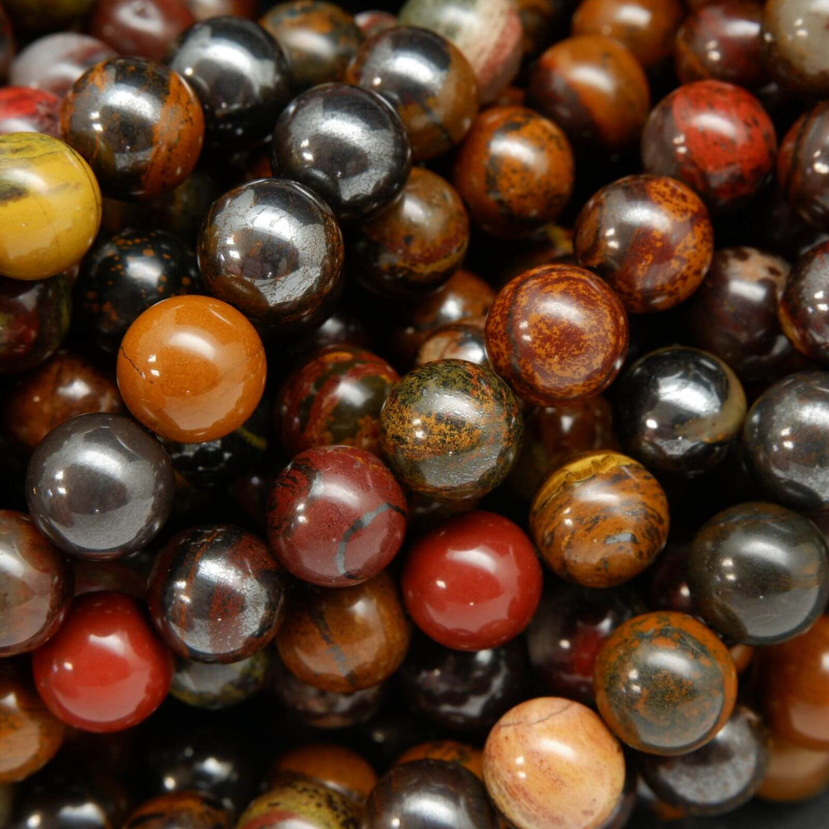 Bronze Color Beads | Gemstone Beads | Tejas Beads