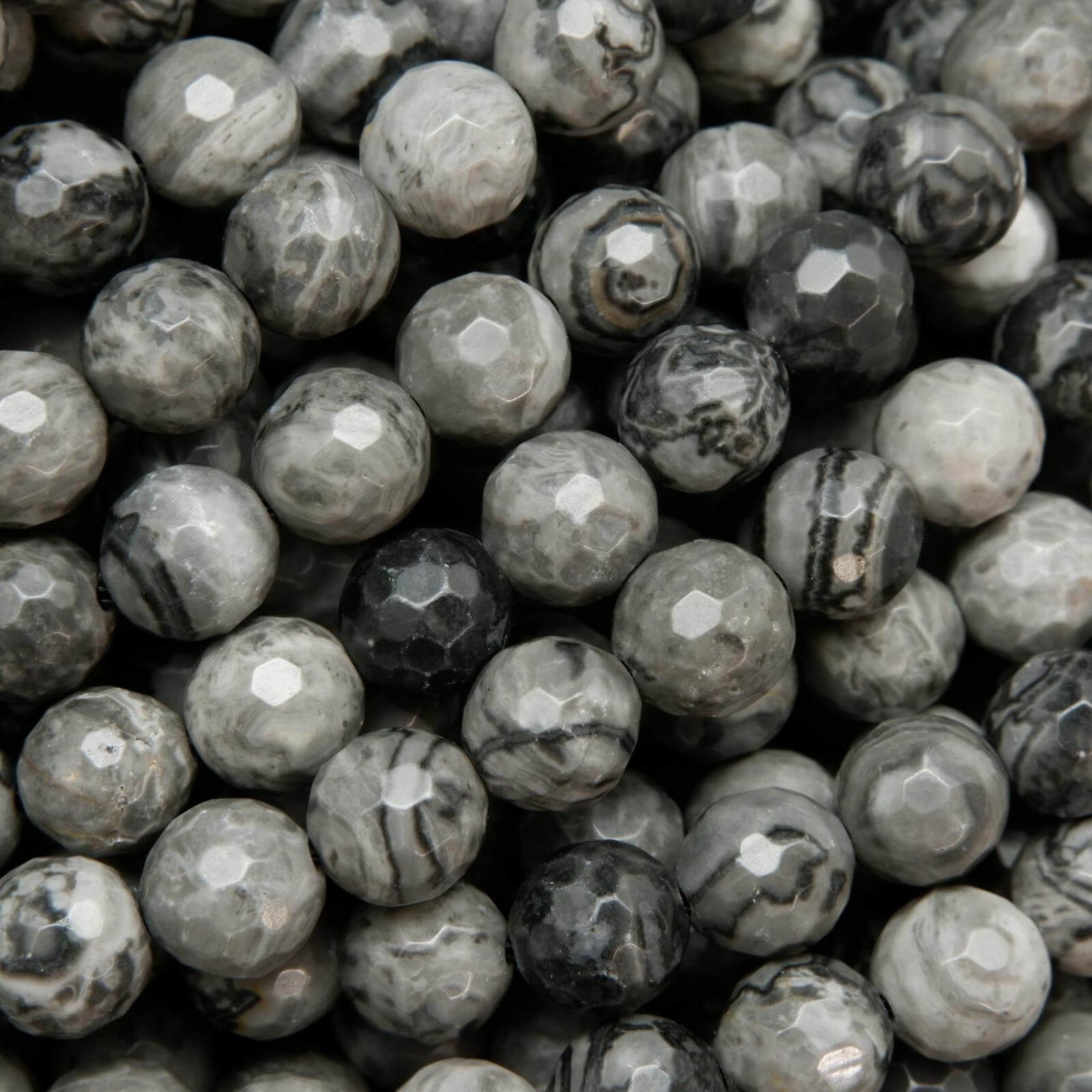 Silver Color Beads | Natural Gemstone Beads– Tejas Beads