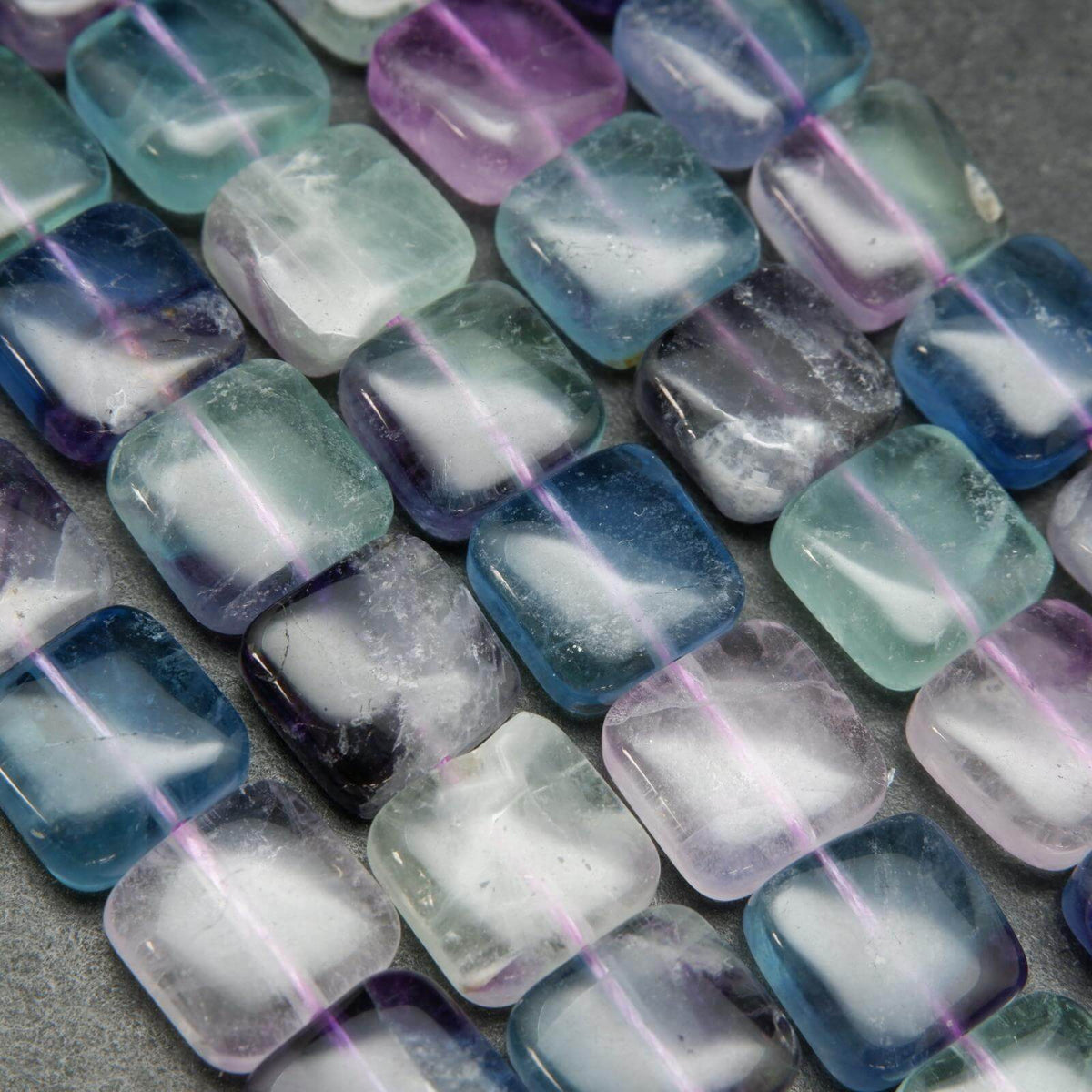 Square Shape Beads | Gemstone Beads | Tejas Beads
